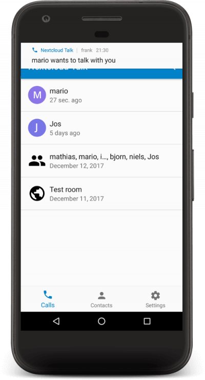 Nextcloud Talk - Nextcloud